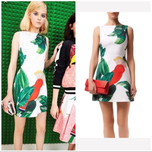 Alice + Olivia | Dresses | Alice Olivia Malin Bird Dress | Poshmark